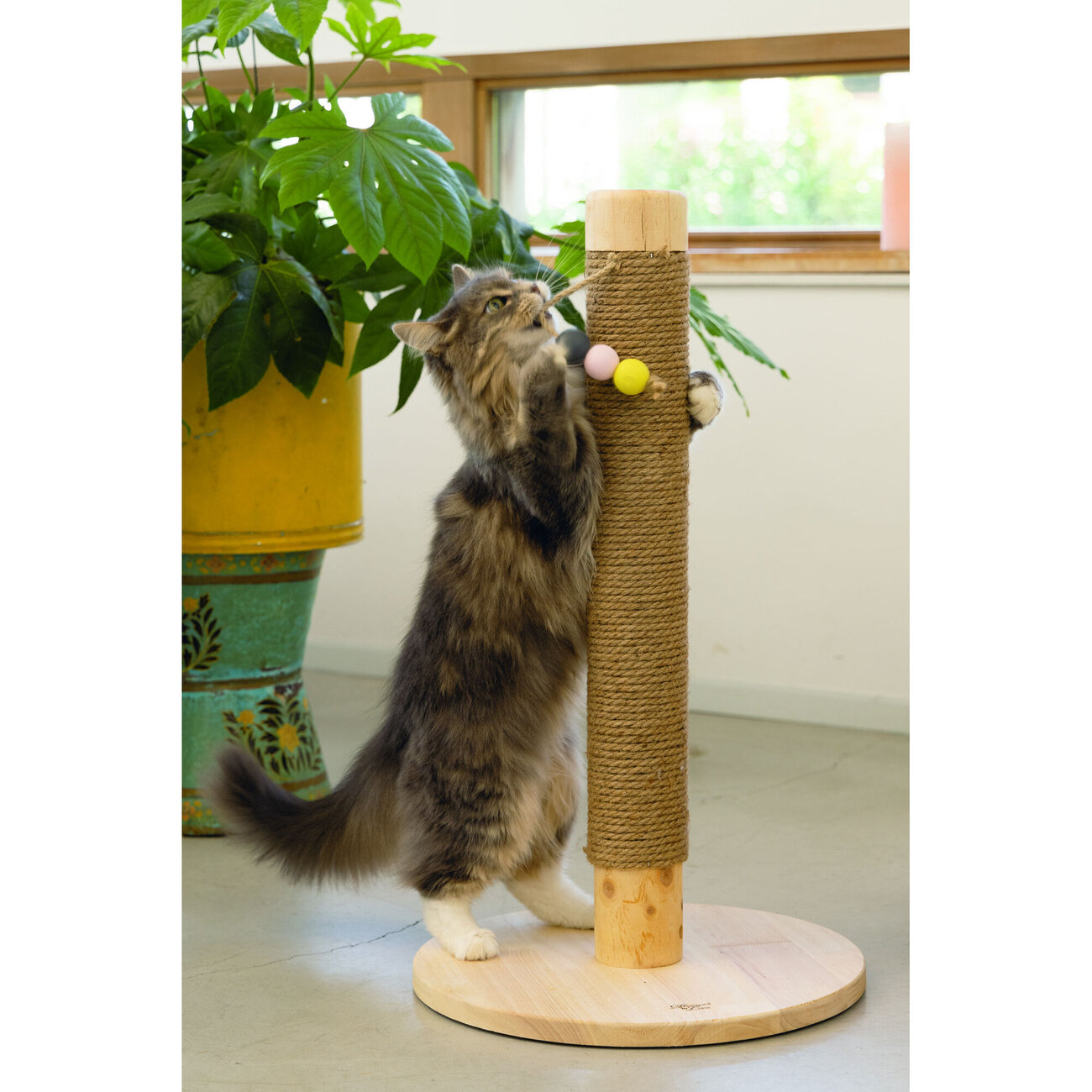 Holz Kratzsäule Kratzstamm Sinora von Designed By Lotte günstig ...