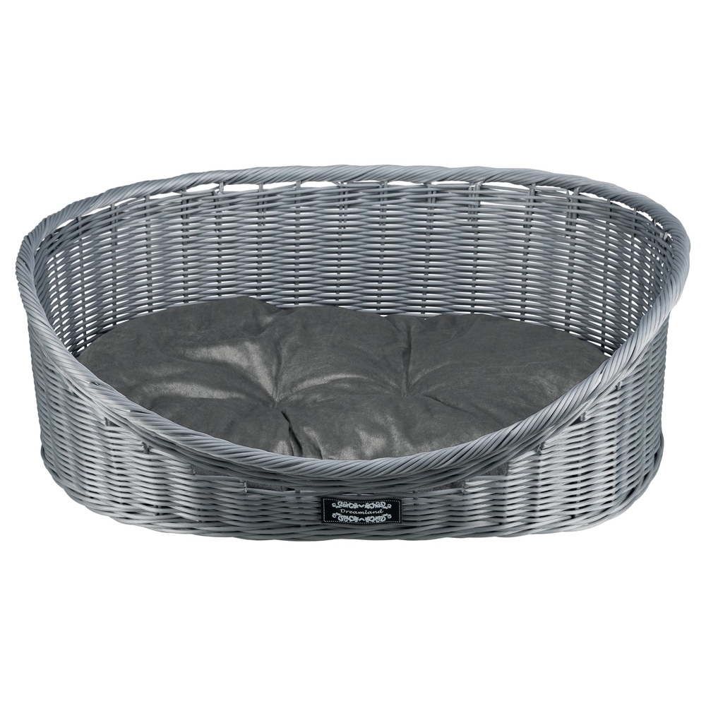 Hundekorb Polyrattan grau 28081 von Trixie günstig bestellen